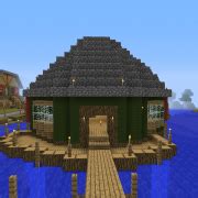Boat House 2 Blueprints For Minecraft Houses Castles Towers And