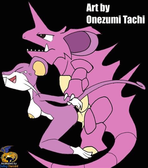 Post 80387 Animated Nidoking Onezumitaichi Rattata Surfingcharizard