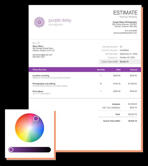Free Estimate Maker And Generator Wave Financial