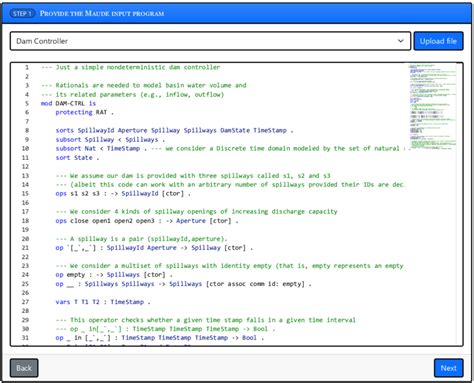 Loading The Dam Ctrl Maude Module In Strass Download Scientific Diagram