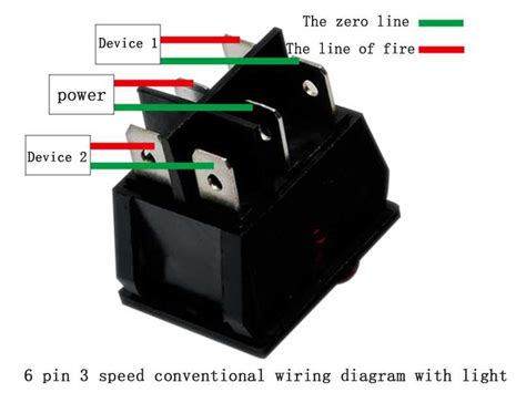 Wiring Diagram For Power Window Switch With Rocker Switch Pin Guide