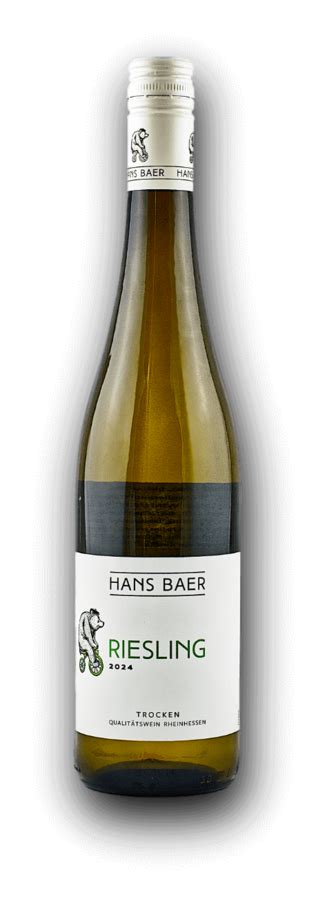 Hans Baer Riesling 2024 Trocken 105 075l Drinkcentrumsk
