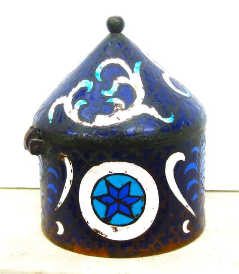 Limoges Enamel Pyx Rifkin Fine Arts Associates