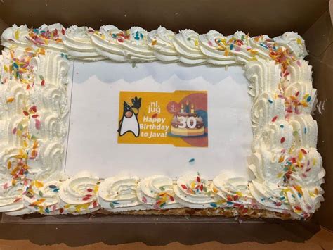 𝐉𝐚𝐯𝐚 𝐭𝐮𝐫𝐧𝐬 30 𝐚𝐧𝐝 𝐰𝐞 𝐛𝐫𝐨𝐮𝐠𝐡𝐭 𝐜𝐚𝐤𝐞🎂 Nljug Dutch Java User Group