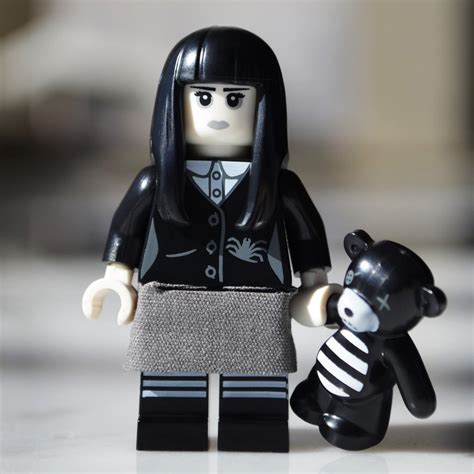 Spooky Girl Genuine Lego® Minifigure Goth Scary Creepy Gothic Ghost