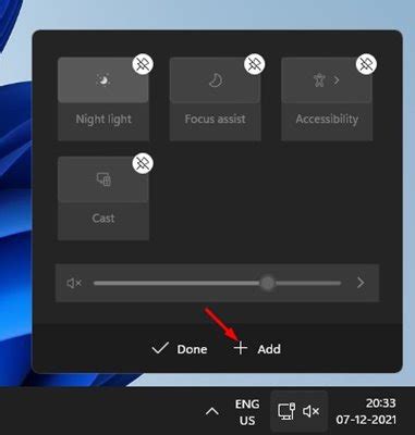How To Add Remove Or Reset Quick Settings In Windows