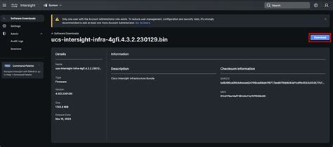 Upgrade Infrastructure And Server Firmware In Intersight Managed Mode