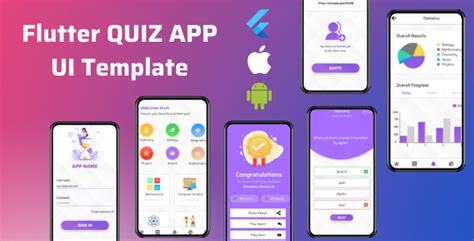 The Quiz Flutter App Ui Template Codemarket