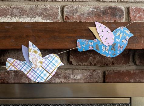 Как сделать птичку из бумаги