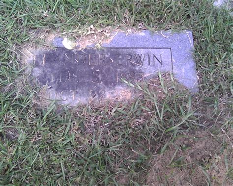 Leander “lee” Erwin 1883 1939 Find A Grave Memorial