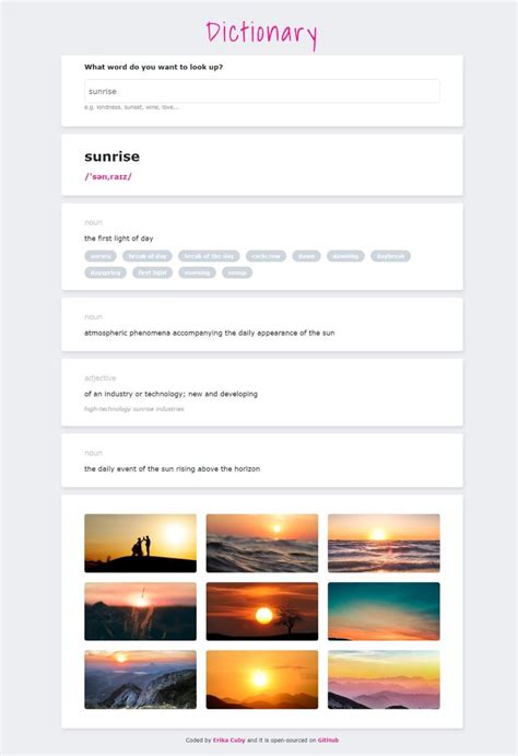 Erika Kubíčková Front End Developer Portfolio