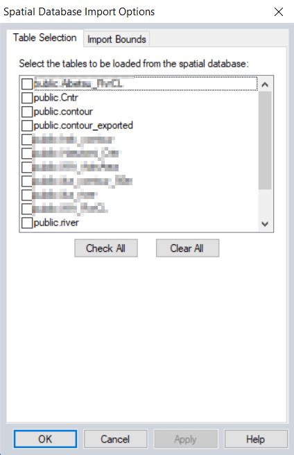 How To Open Postgis Database On Global Mapper 180 Gis Tutorial