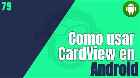 79 Como Usar Cardview En Android Youtube