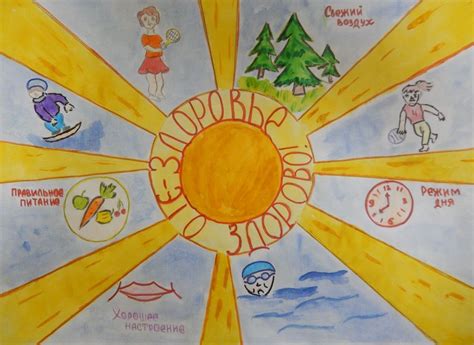 Рисунки здоровый образ жизни 2 класс