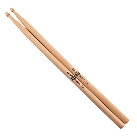 7a Wood Tip Maple Drumsticks By Gear4music At Gear4music