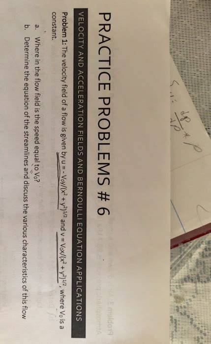 Solved 木 PRACTICE PROBLEMS VELOCITY AND ACCELERATION Chegg com