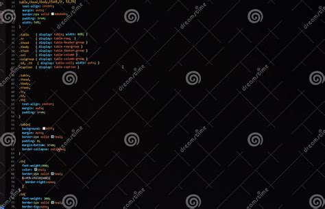 Code Source Du Logiciel Du Développeur Sur Lécran Du Moniteur écriture Du Script Du