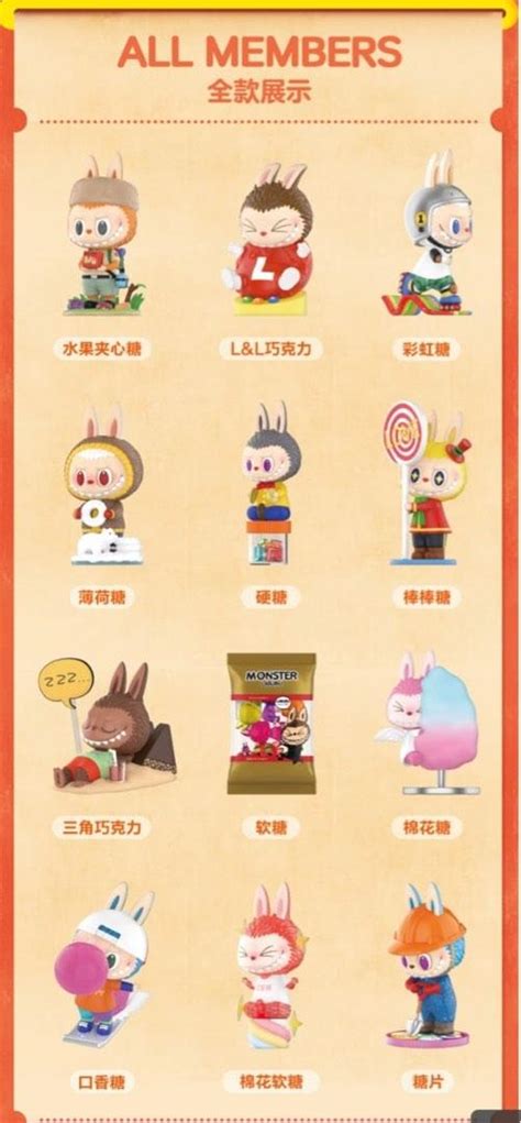 Labubu The Monster Candy Hobbies And Toys Toys And Games On Carousell