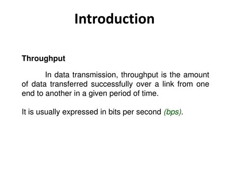 ppt measuring tcp throughput of wi fi 2 4 ghz link using iperf powerpoint presentation id