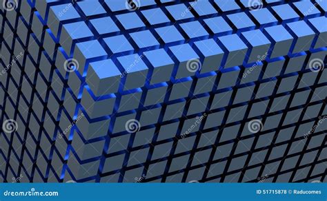 A4 Fading Blue Line Pattern Background Vector Illustration