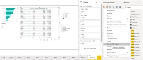 Solved Aggregate And Drill Down For Standard Deviation Microsoft Fabric Community