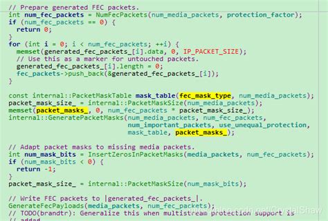 Webrtc Qos方法二1（fec原理）webrtc Fec Csdn博客