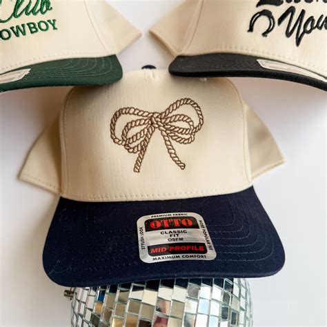 Lasso Rope Bow Trucker Hat Coco And Rho