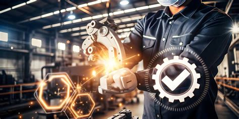 Ai Predictive Maintenance And Qa Check Icons Symbolizing Ais Role In