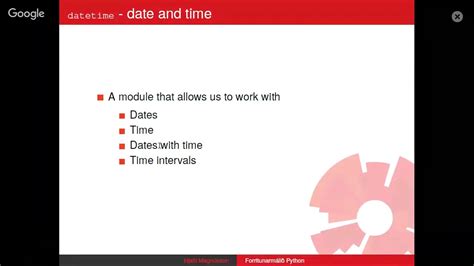 Datetime Youtube