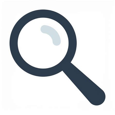 Flat Search Icon Premium Ai Generated Vector