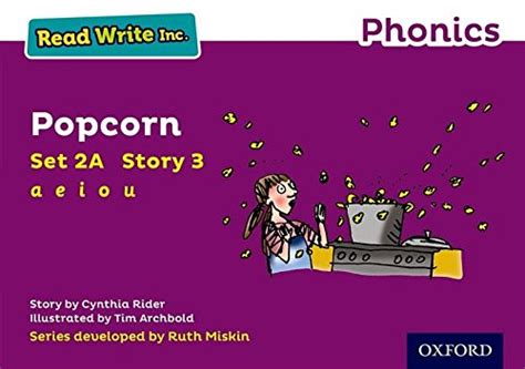 Read Write Inc Phonics Purple 2a Starter Popcorn Cynthia Rider