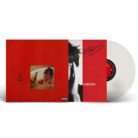 Do That Again Signed White Vinyl Malcolm Todd Official Store