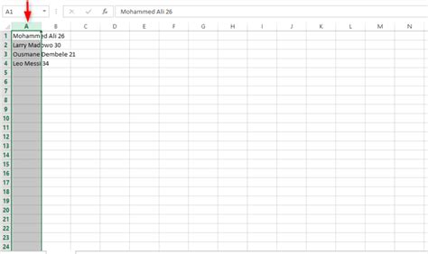 How To Separate Data In Excel Basic Excel Tutorial