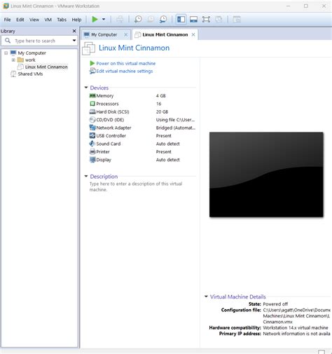 Installing Linux Mint Version 20 In Vmware Workstation