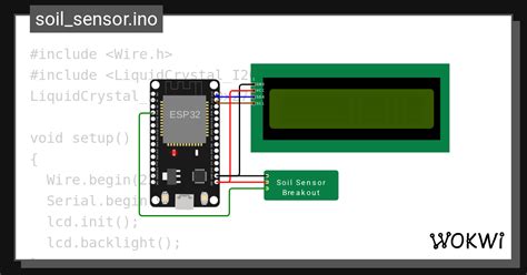 Soil Sensor Esp32 Copy Wokwi ESP32 STM32 Arduino Simulator