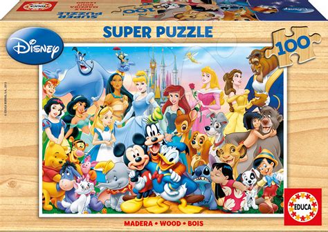Holzpuzzle Disney World Educa