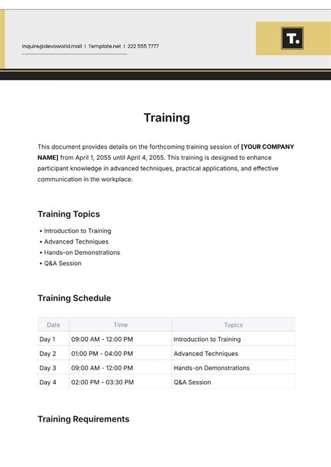 Business Training Templates How To Start A Training Business A