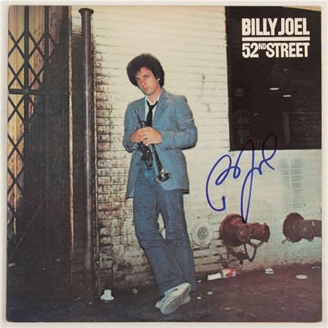 Lot Detail Billy Joel Signed 52nd Street Album