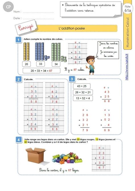 7 Idées De Exercices Additions Exercices Additions Calcul Mental Ce1 Maths Ce1