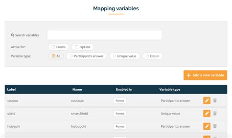 about mapping variables qualifio help center
