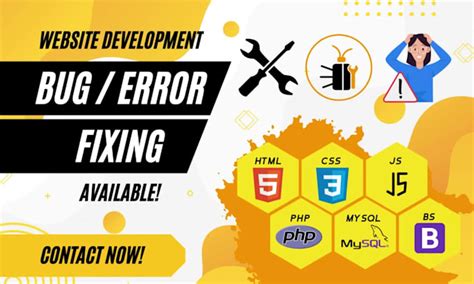 Fix Html Css Js Bootstrap Php And Mysql Bugs Or Errors By Mahsan75 Fiverr
