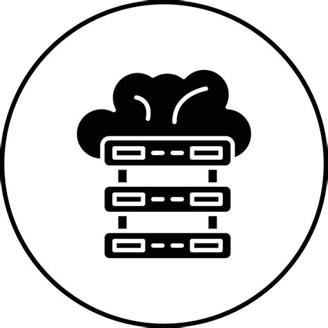 Cloud Database Vector Icon 31561464 Vector Art At Vecteezy