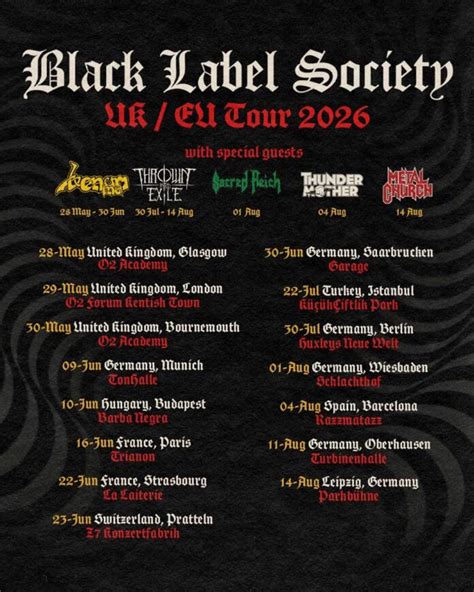 Gig Review Black Label Society Bring Engines Of Demolition To Life At