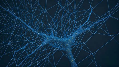 Premium Ai Image This Futuristic Illustration Captures A Large Neural Network Generated Ai