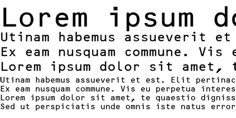 Ocrb Font Download For Free View Sample Text Rating And More On Fontsgeekcom