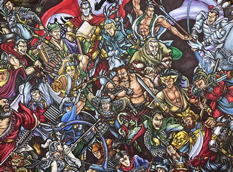 精美水浒全108将图片 千图网