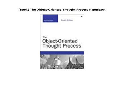 Object Oriented Thought Process Zwgh