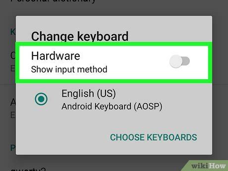 How To Disable Keyboards On Android On Screen Physical