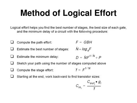 PPT Optimal Digital Circuit Design PowerPoint Presentation Free Download ID 1724875