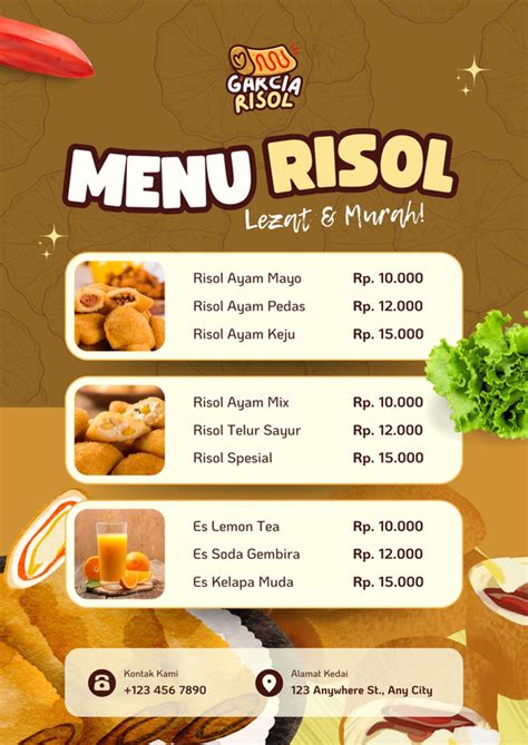 Gratis Desain Contoh Risol Canva